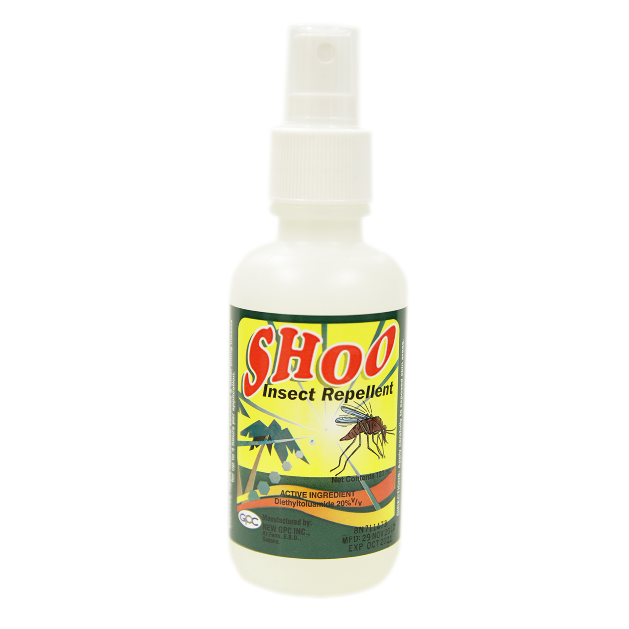 Shoo Insect Repellant 120ml - Jollys Pharmacy Online Store