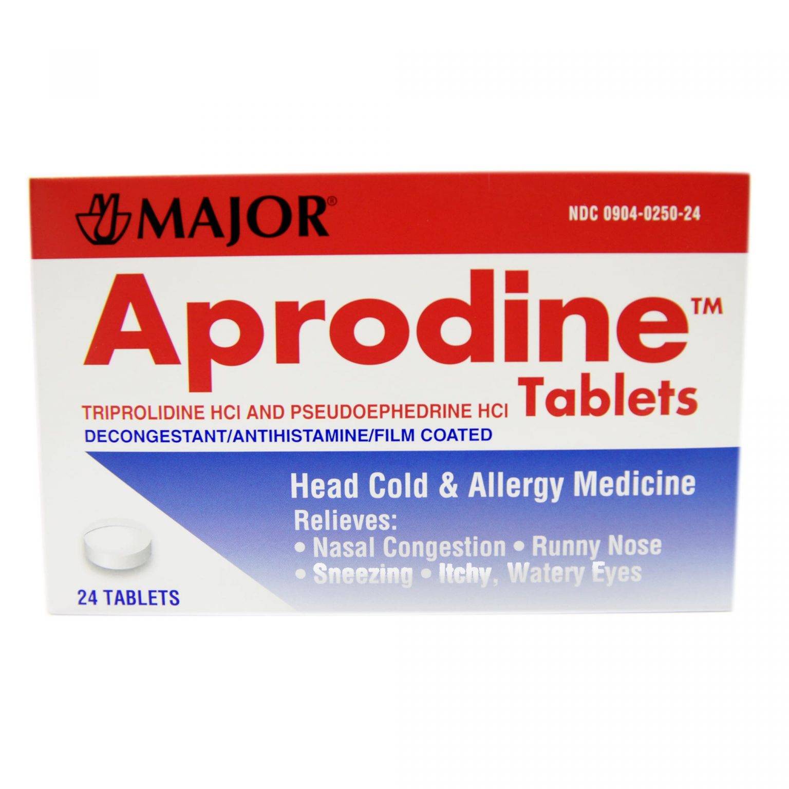 Major Aprodine (Actifed) Tabs – Jollys Pharmacy Online Store