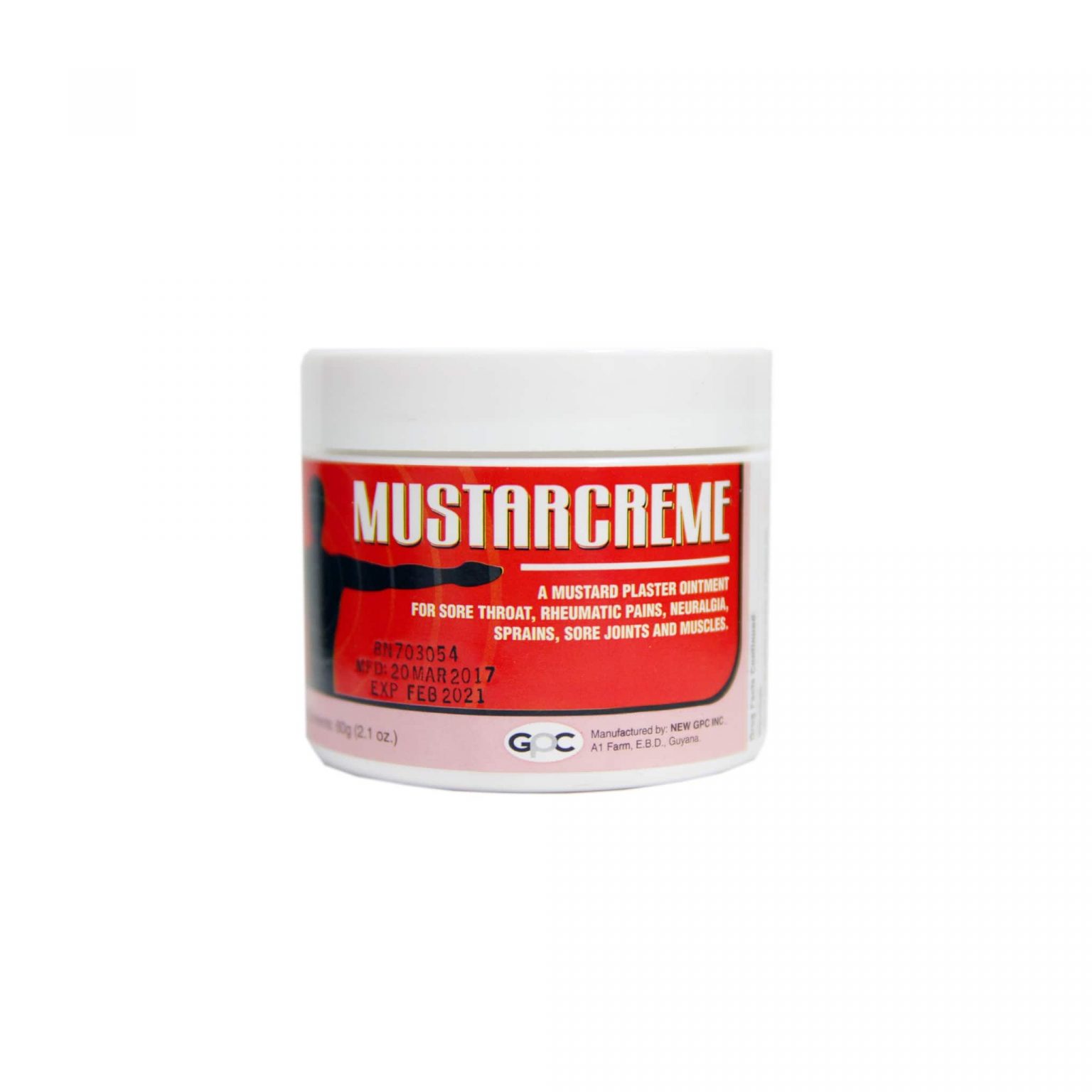 Mustarcreme 60g - Jollys Pharmacy Online Store