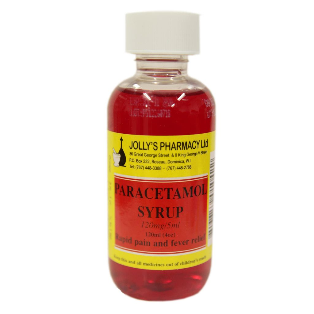 Paracetamol Syrup 120ml - Jollys Pharmacy Online Store