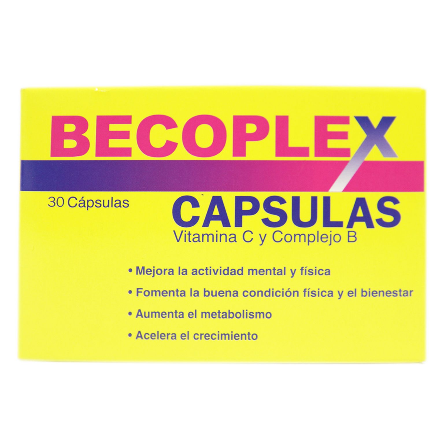 Becomplex Caps With Vitamin C & B Complex - Jollys Pharmacy Online Store