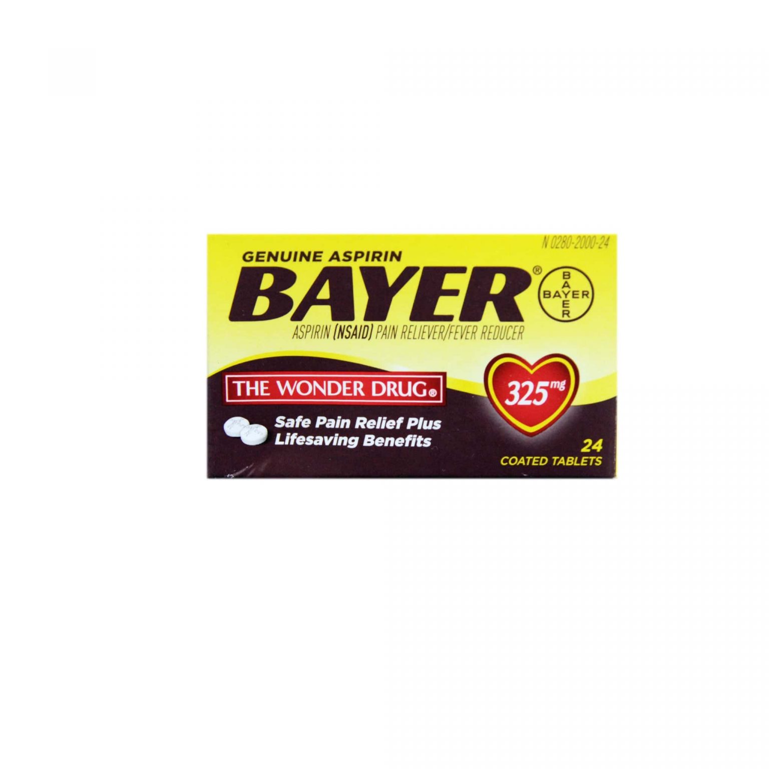 Bayer Aspirin 325mg Tablets - Jollys Pharmacy Online Store