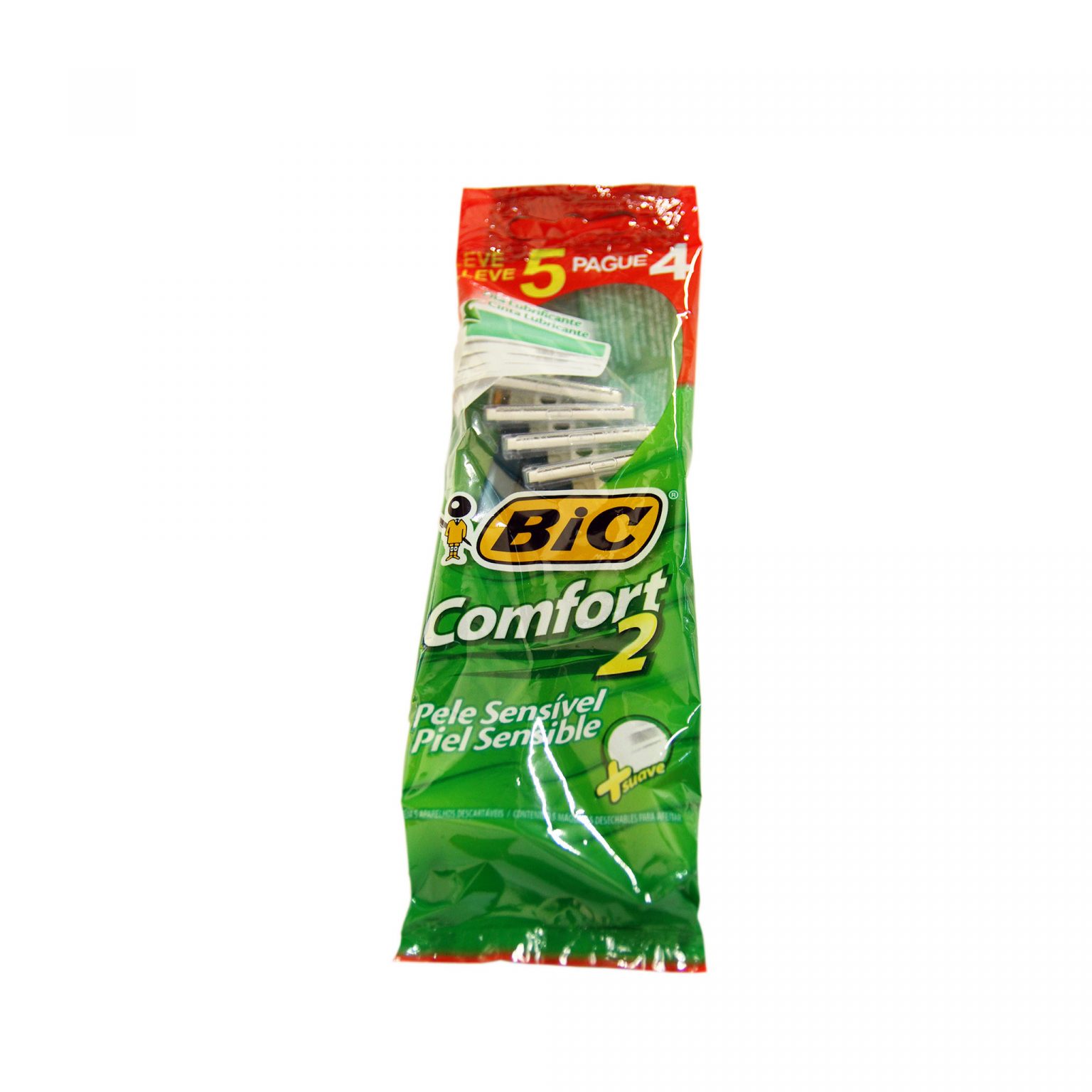 Bic Comfort Twin Sensitive Shavers 5pk - Jollys Pharmacy Online Store