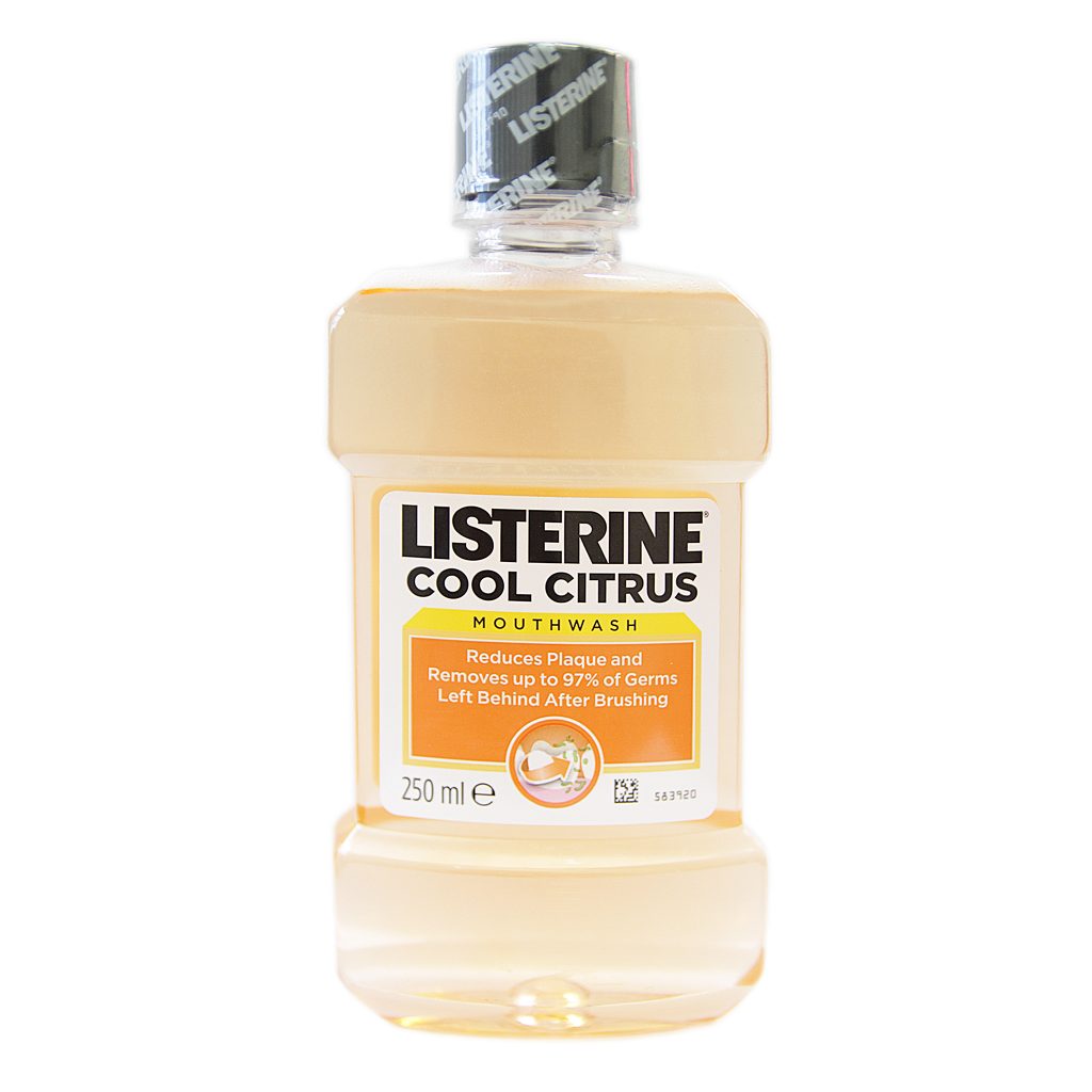 Listerine Antibacterial Mouthwash Cool Citrus 250ML - Jollys Pharmacy ...
