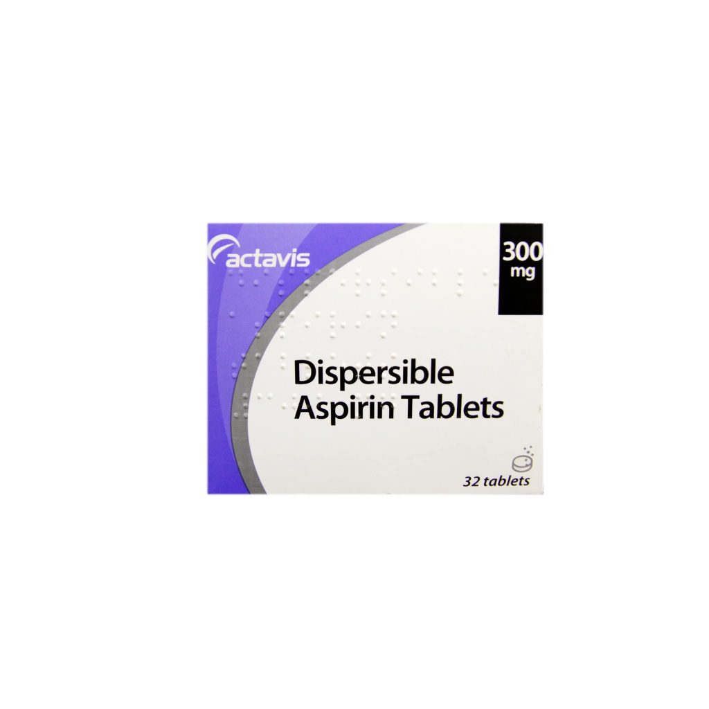 Actavis Dispersible Aspirin Tablets 32ct - Jollys Pharmacy Online Store