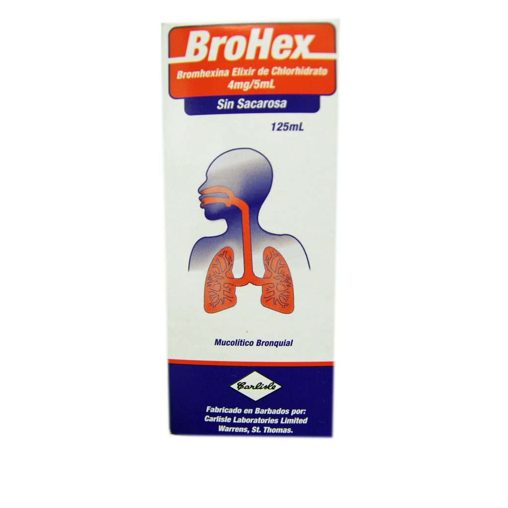 Brohex (Bromhexine) Elixir 125ml - Jollys Pharmacy Online Store