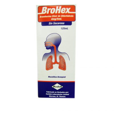 Brohex (Bromhexine) Elixir 125ml - Jollys Pharmacy Online Store