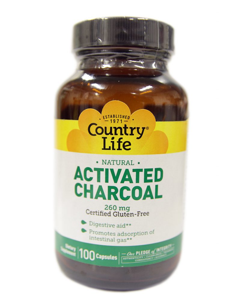 Natural Activated Charcoal Caps 260mg - Jollys Pharmacy Online Store