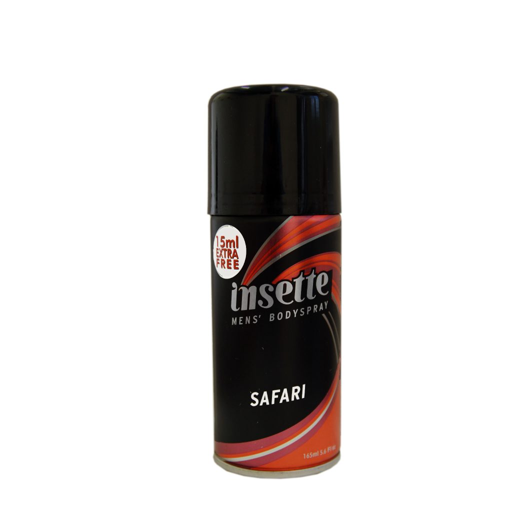 Insette Men Bodyspray Safari 150ml - Jollys Pharmacy Online Store