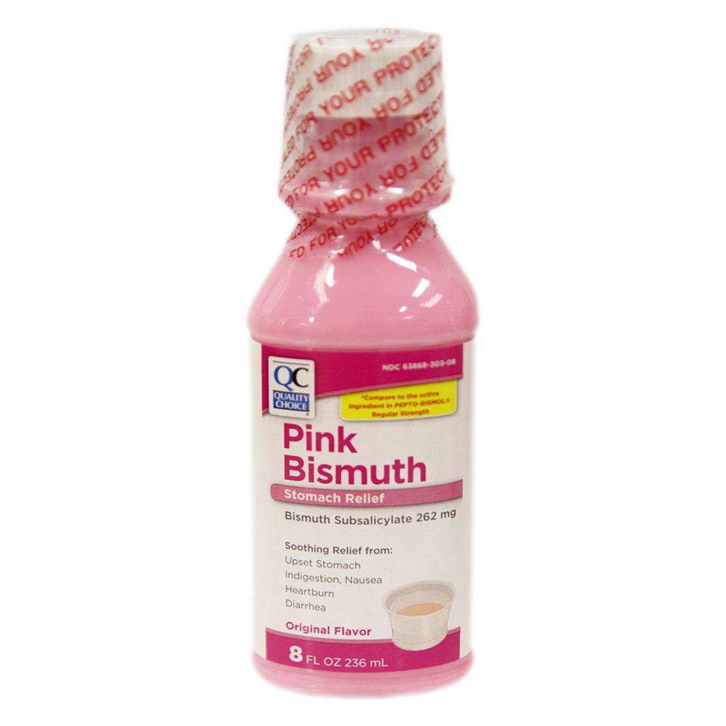 QC Pink Bismuth Liquid Original 8oz - Jollys Pharmacy Online Store