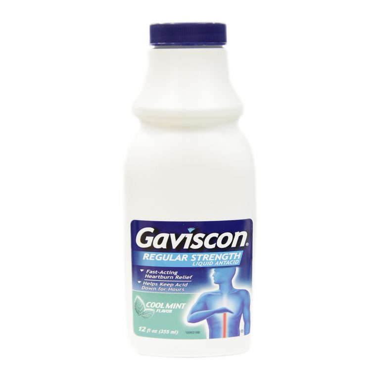 Gaviscon Regular Strength Mint Liquid 12oz - Jollys Pharmacy Online Store