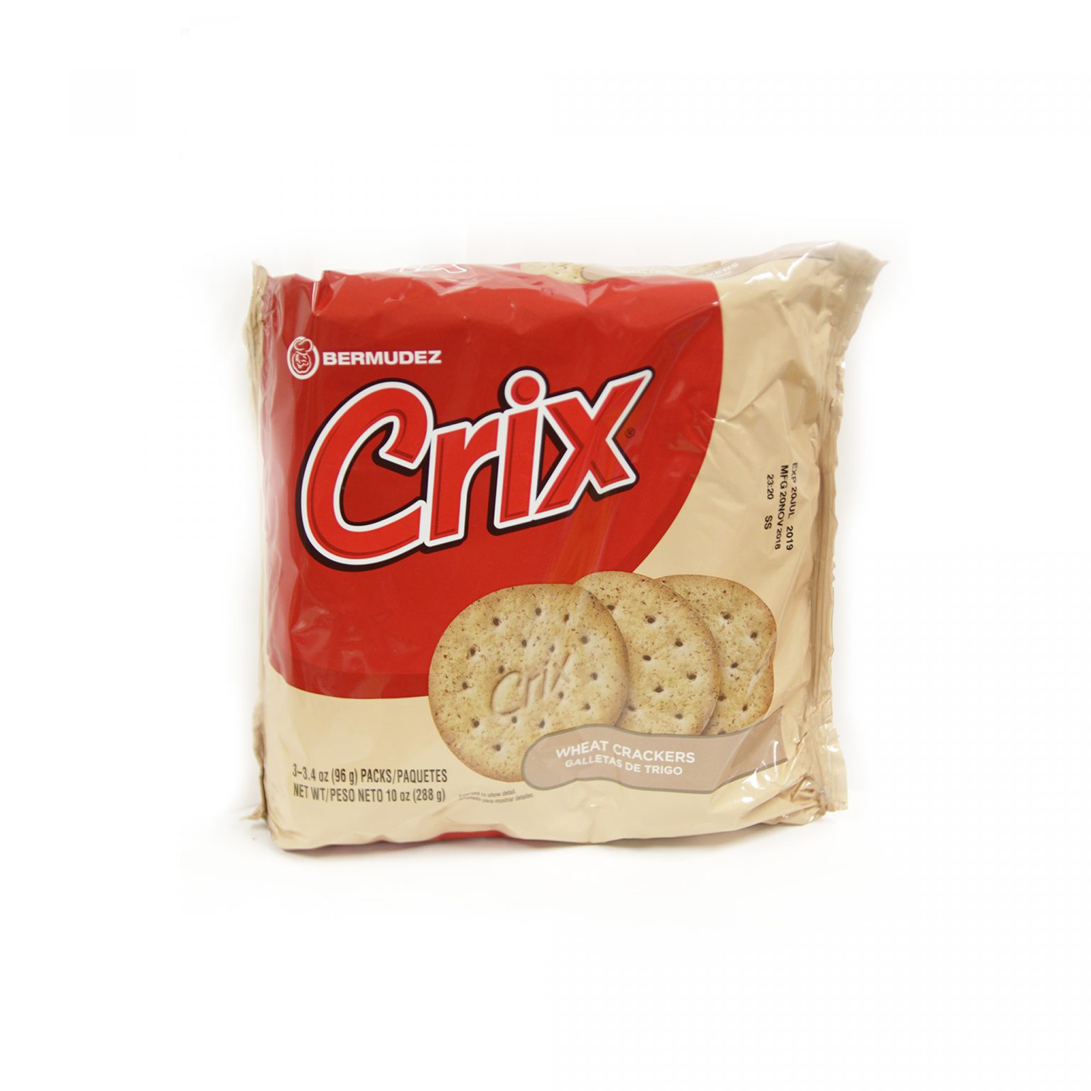 Crix Whole Wheat Crackers 16X9oz - Jollys Pharmacy Online Store