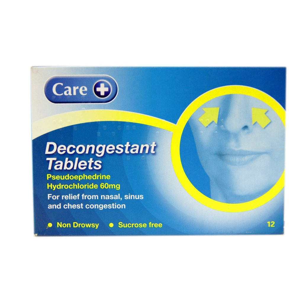 Decongestant Tablets - Jollys Pharmacy Online Store