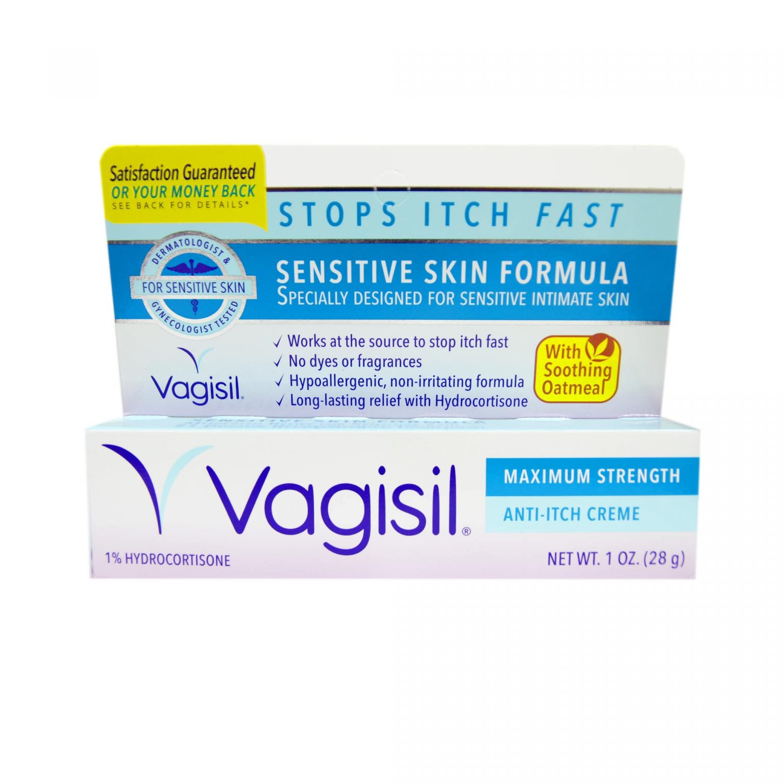 Vagisil Maxium Strength Sensitive Skin Creme 1oz - Jollys Pharmacy ...