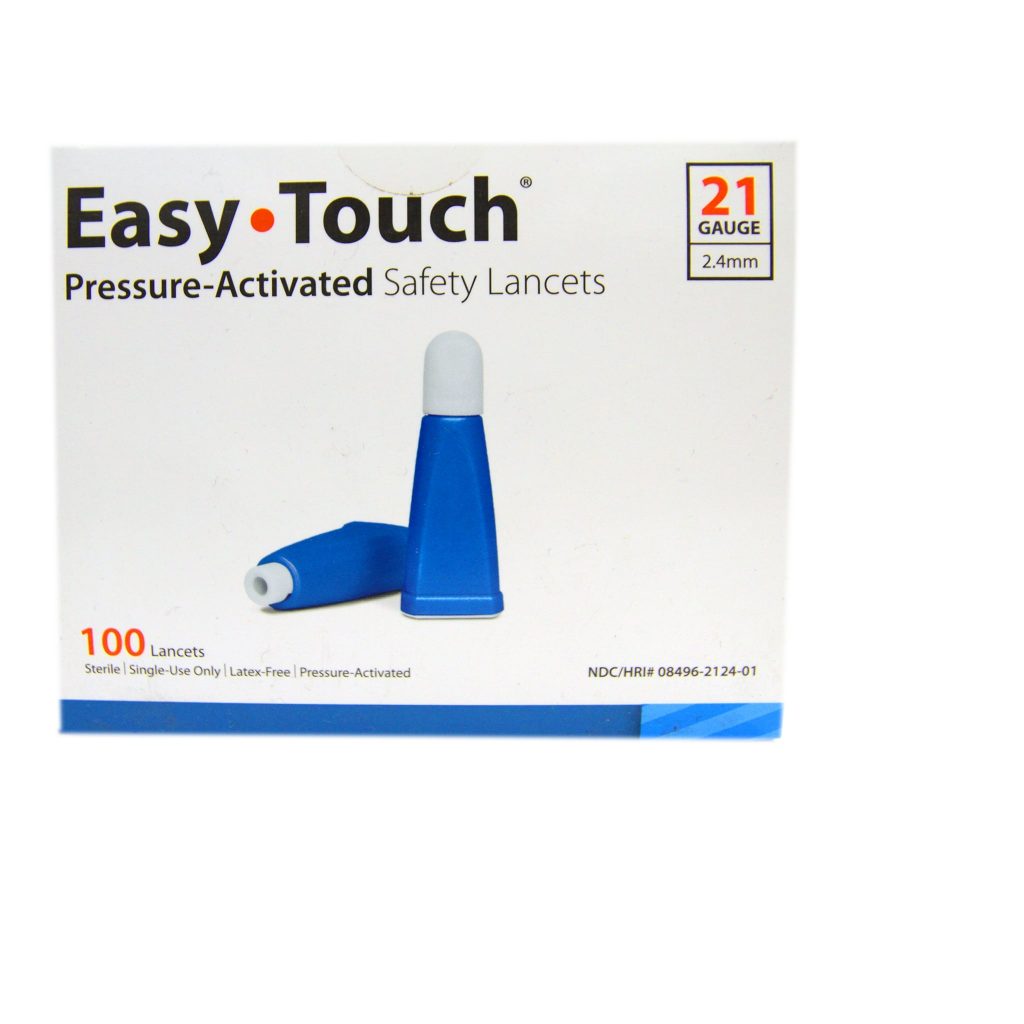 Easy Touch 21 Gauge Pa Safety Lancets - Jollys Pharmacy Online Store