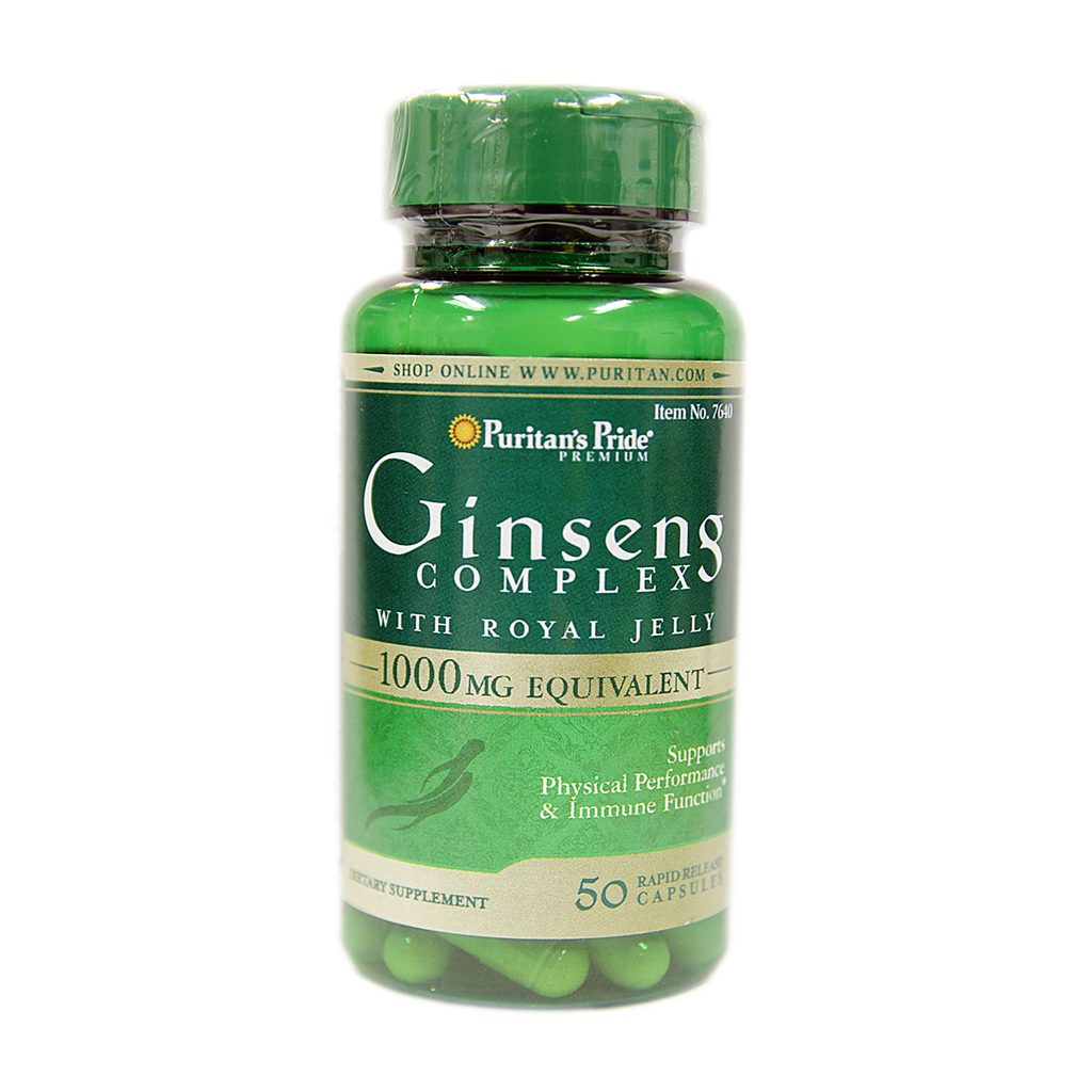 Ginseng Complex 1000mg With Royal Jelly 50ct - Jollys Pharmacy Online Store