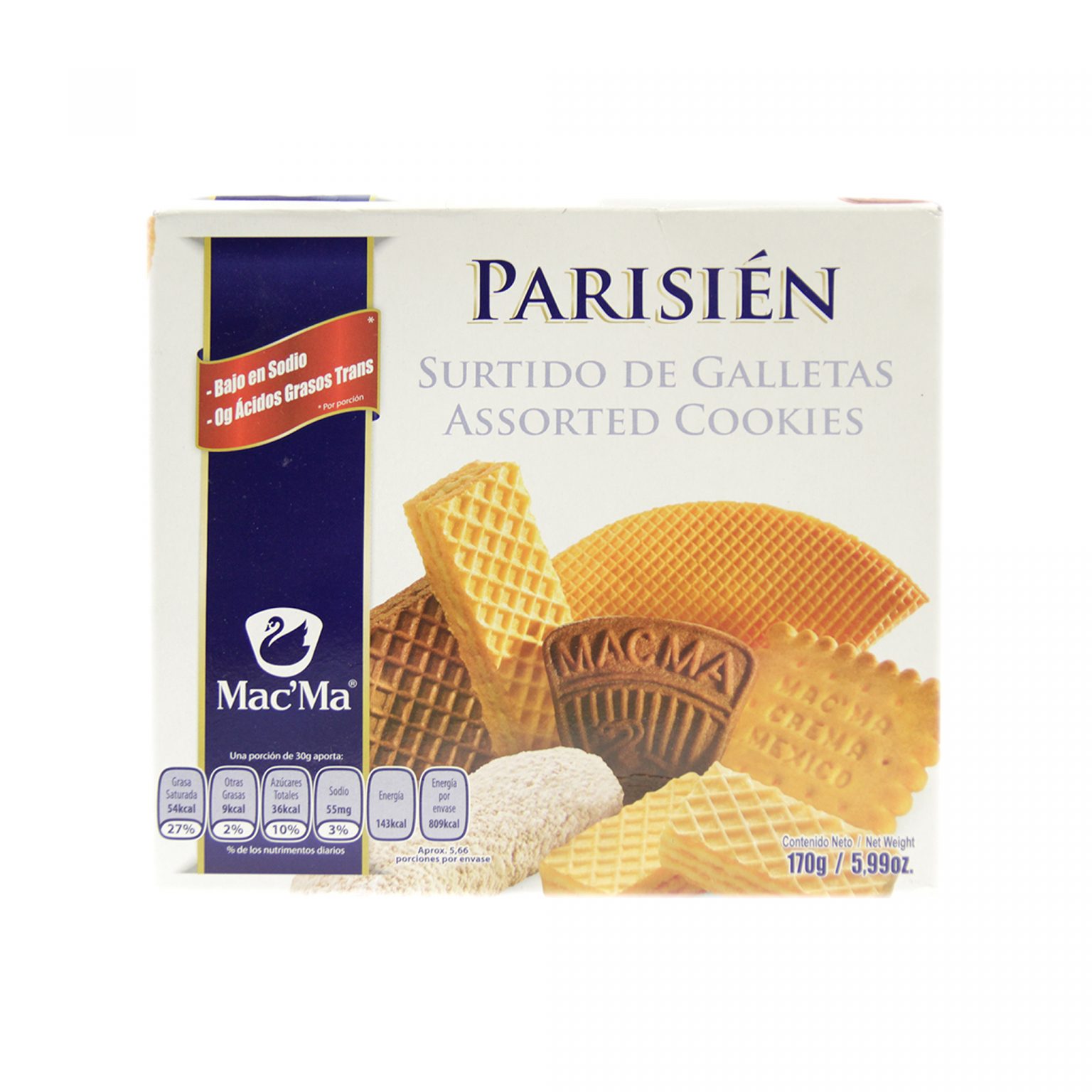 Mac’ma Parisien Cookies - Jollys Pharmacy Online Store