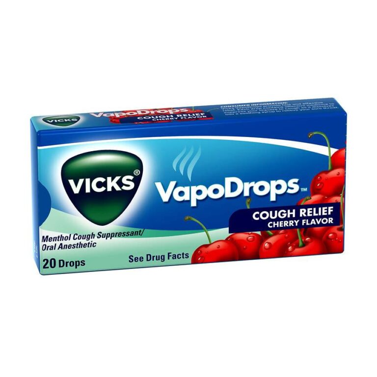 Vicks Vapodrops Cough Relief Cherry - Jollys Pharmacy Online Store