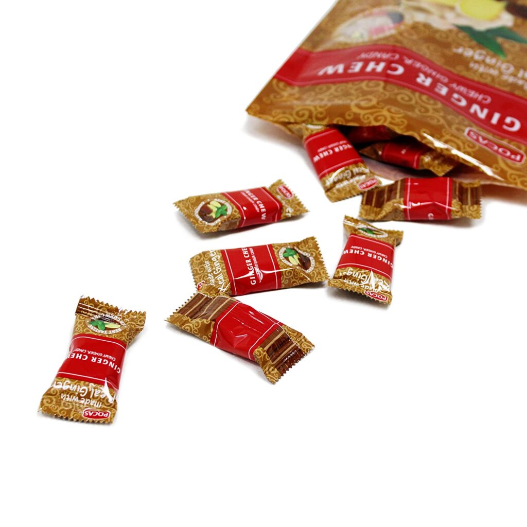 Pocas Ginger Chew Jelly Candy 125g - Jollys Pharmacy Online Store