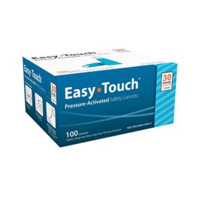 Easy Touch 30g Pressure Activated Safety Lancets - Jollys Pharmacy ...